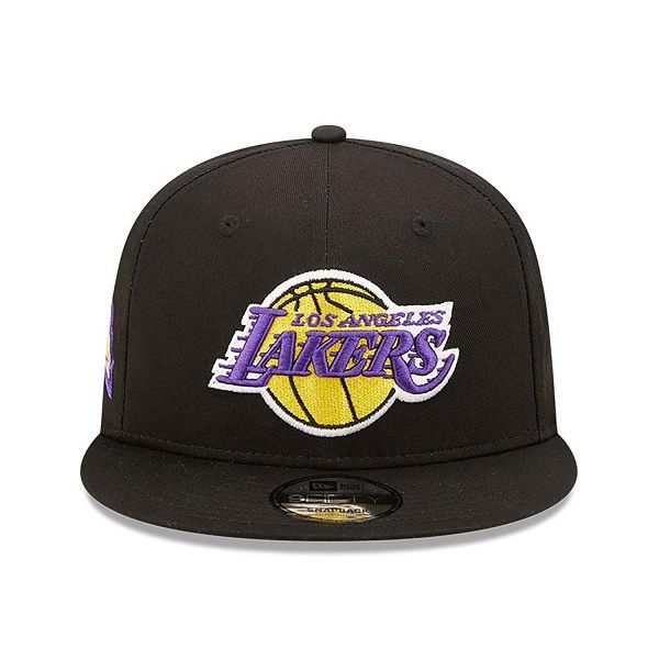 LA LAKERS TEAM SIDE PATCH 9FIFTY SNAPBACK CAP 'BLACK'
