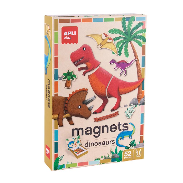 Igra sa magnetima - dinosaurus