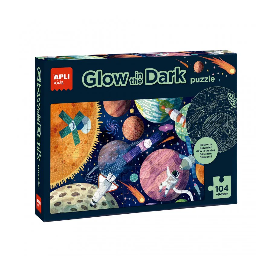 Puzzle koje svetle u mraku - planete