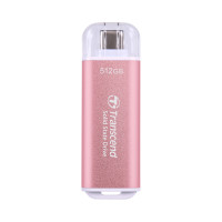 512GB Transcend TS512GESD300P - Roze