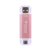 512GB Transcend TS512GESD310P - Roze