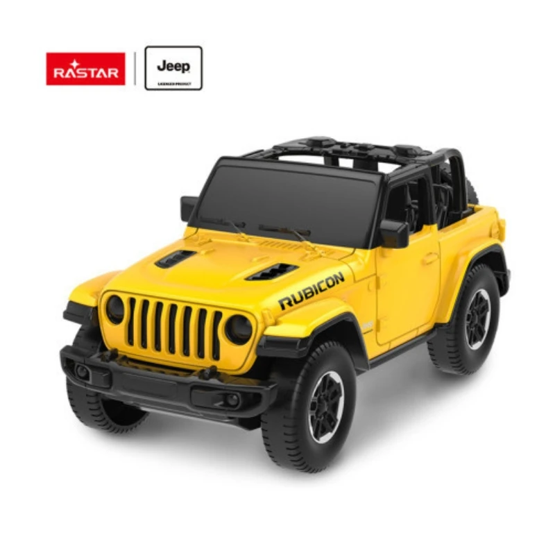 Rastar igračka automobil za decu JEEP Wrangler Rubicon black 1:43