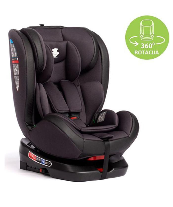 BBO iSize Isofix auto sedište za bebe 40-150 cm Cosmos Black