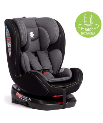 BBO iSize Isofix auto sedište za bebe 40-150 cm Cosmos Dark Grey