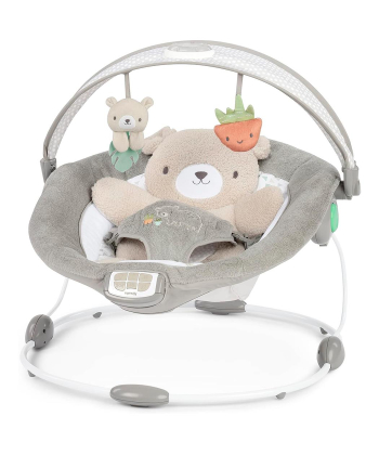 Ingenuity Ležaljka za bebe InLighten Bouncer - Bear Nate SKU16667