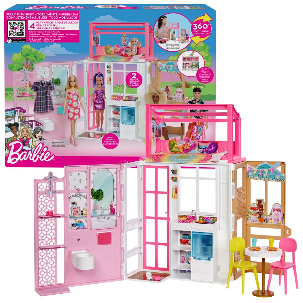 BARBIE DUPLEX KUĆICA ZA LUTKE HCD47