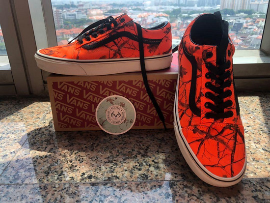 VANS x RealTree LIMITED EDITION Orange Camo