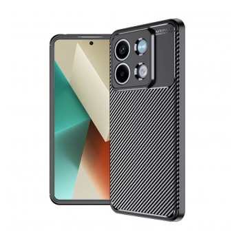 Maska Carbon Defender za Xiaomi Redmi Note 13 Pro 5G (EU) crna