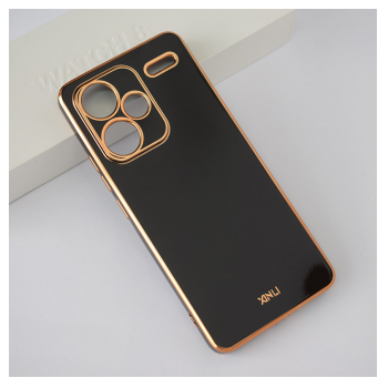 Maska Fresh Electroplated za Xiaomi Redmi Note 13 Pro Plus crna