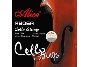Set žica za violončelo Alice A805 A 1/2