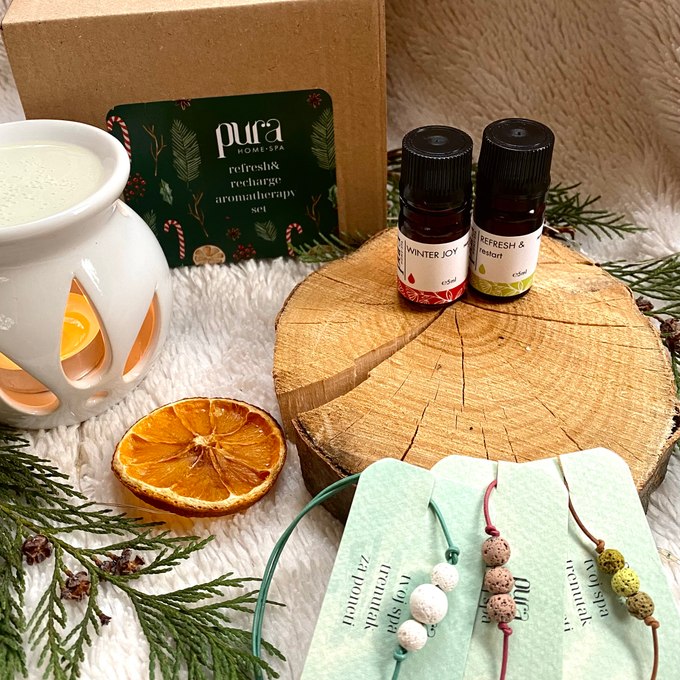 Refresh and Recharge Aromatherapy Set