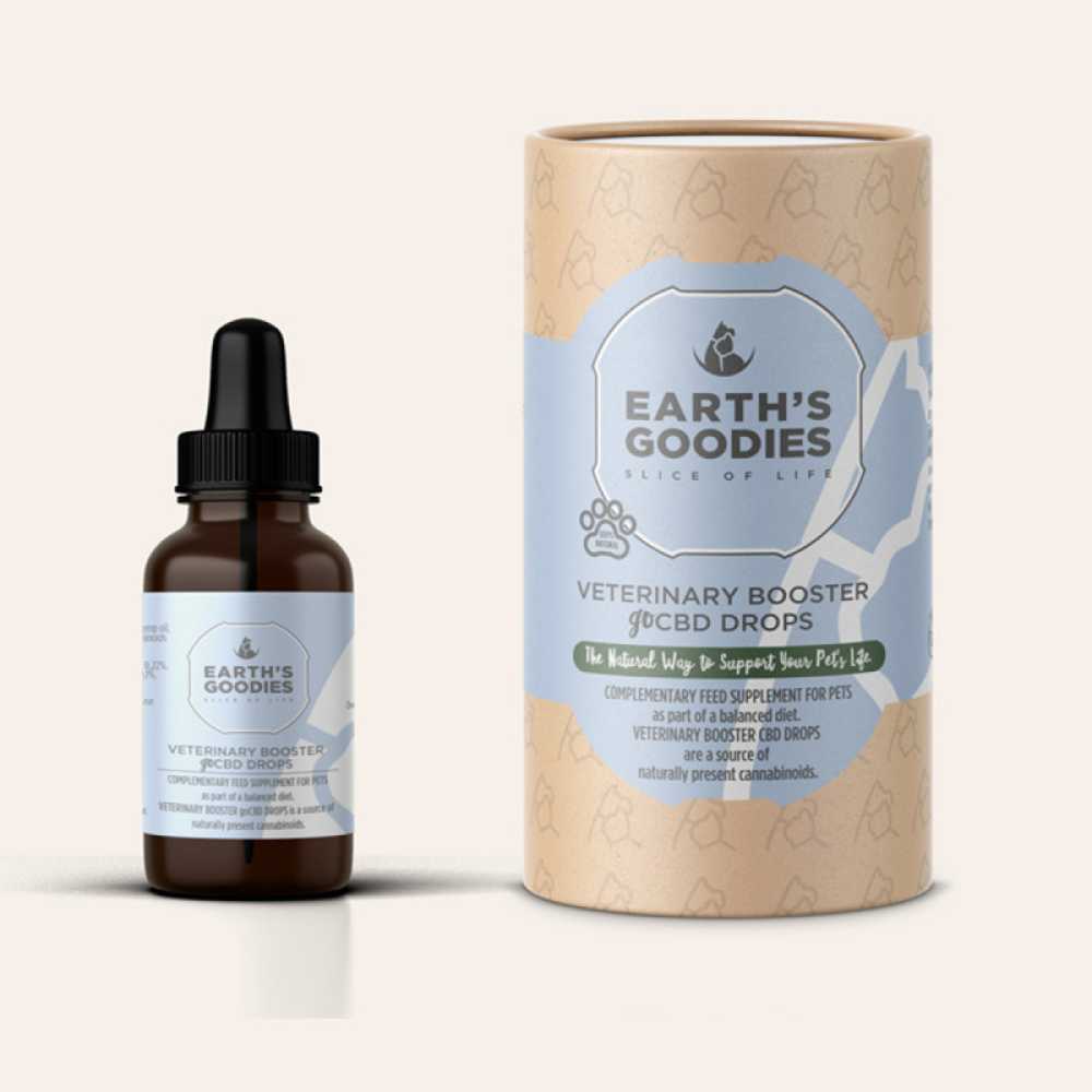 Earth's Goodies GoCBD Drops 5% Veterinary booster 10ml