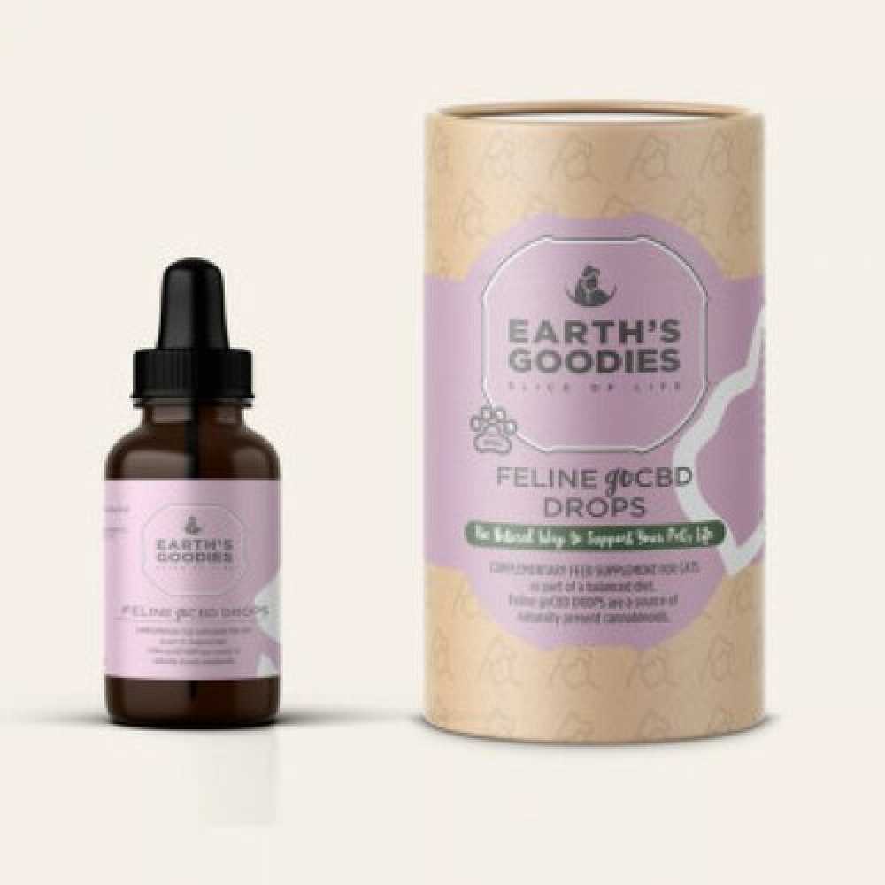 Earth's Goodies GoCBD Drops 2% Feline 10ml