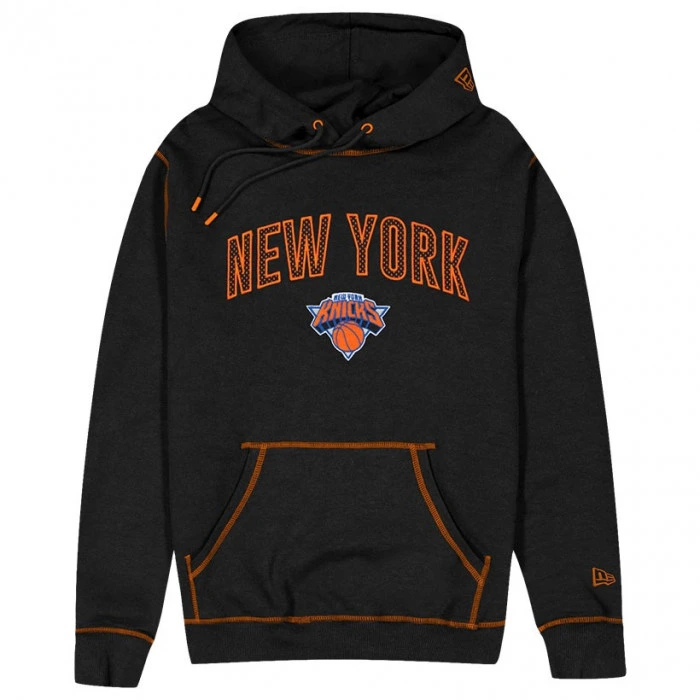 New York Knicks New Era City Edition 2023 Black duks sa kapuljačom