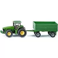 SIKU Igračka Traktor John Deere 8000 sa prikolicom 1953