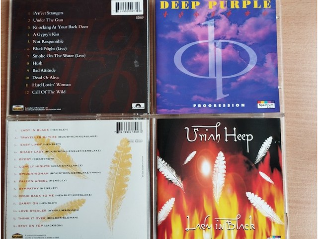 Deep Purple+Uriah Heep - Progression+Lady in Black