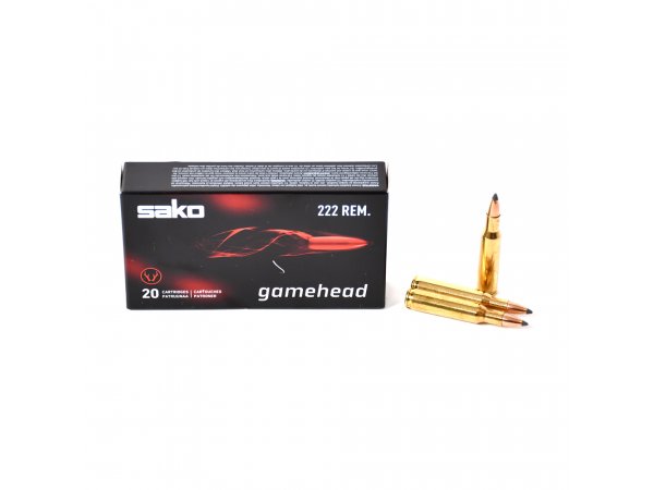 Karabinski metak sako gamehead .222 rem. 3,56 g/55 gr