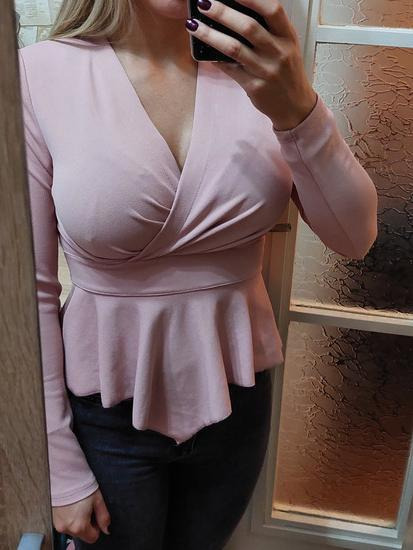 Roze bluza