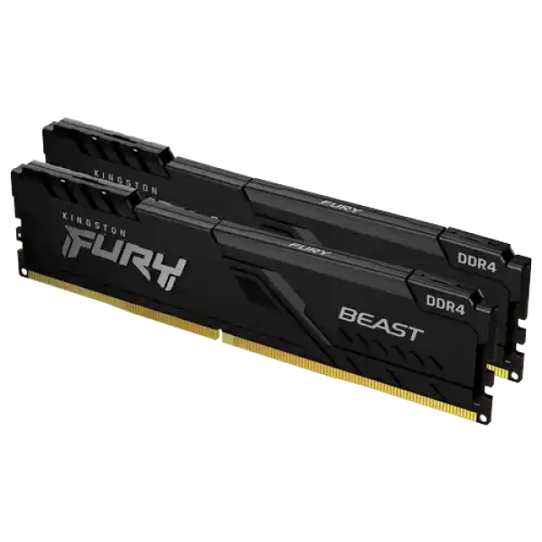 Memorija DDR4 16GB2x8GB3200MHz Kingston Fury Beast KF432C16BBK216