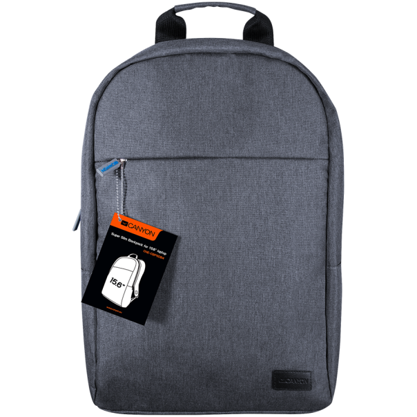 CANYON BP-4 Backpack for 15.6'' laptop, material 300D polyeste, Blue, 450*285*85mm,0.5kg,capacity 12L