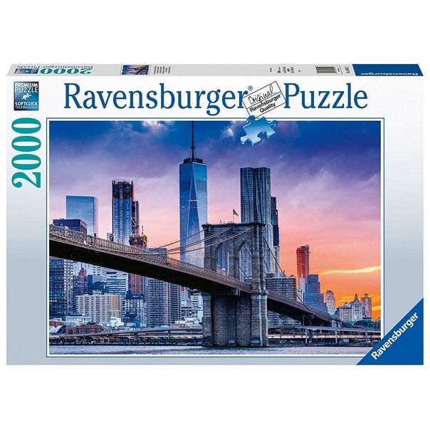 Ravensburger puzzle - Njujork - 2000 delova