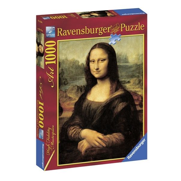 Ravensburger puzzle - Da Vinci "Mona Liza" - 1000 delova
