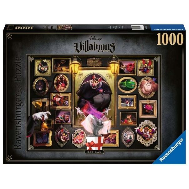 Ravensburger puzzle - Villainous - Ratigan -1000 delova