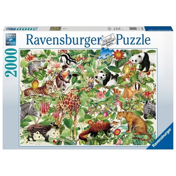 Ravensburger puzzle - Džungla- 2000 delova