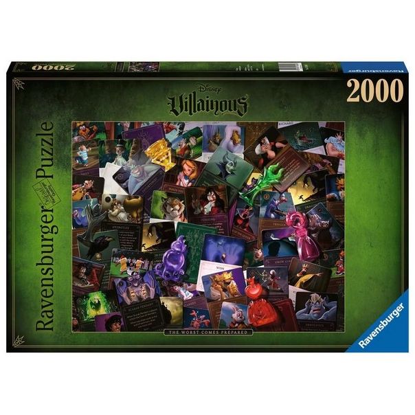 Ravensburger puzzle - Zlikovci-2000 delova