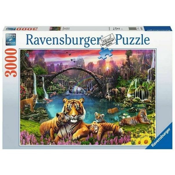 Ravensburger puzzle - Tigrovi- 3000 delova