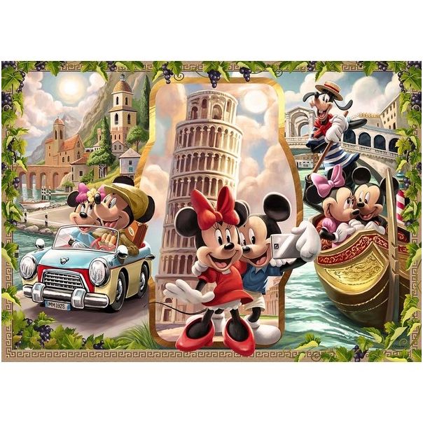 Ravensburger puzzle - Miki i Mini -1000 delova