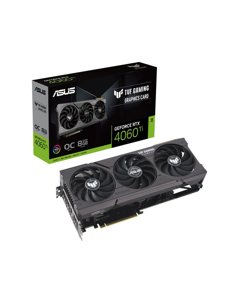 ASUS nVidia GeForce RTX 4060 Ti 8GB 128bit TUF-RTX4060TI-O8G-GAMING