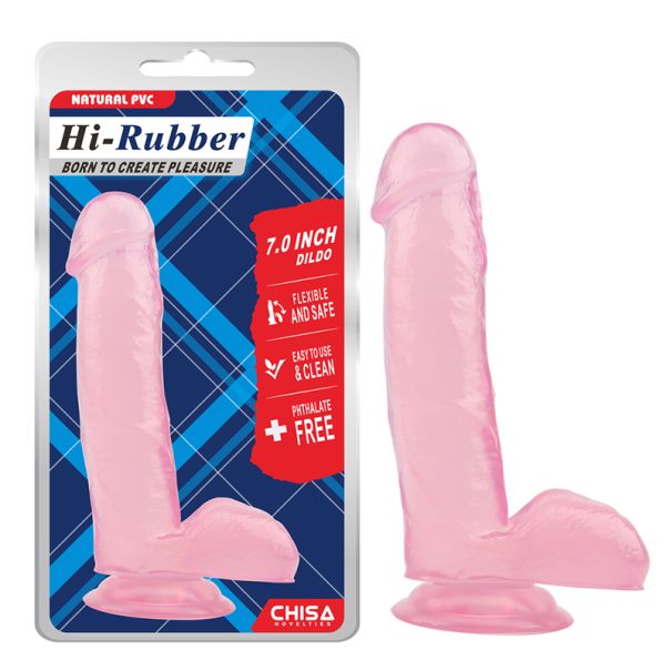 Roze realisticni dildo 18cm