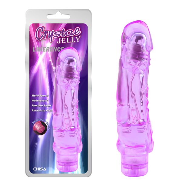 Veliki Ljubicasti Vibrator 22cm Limerence Purple