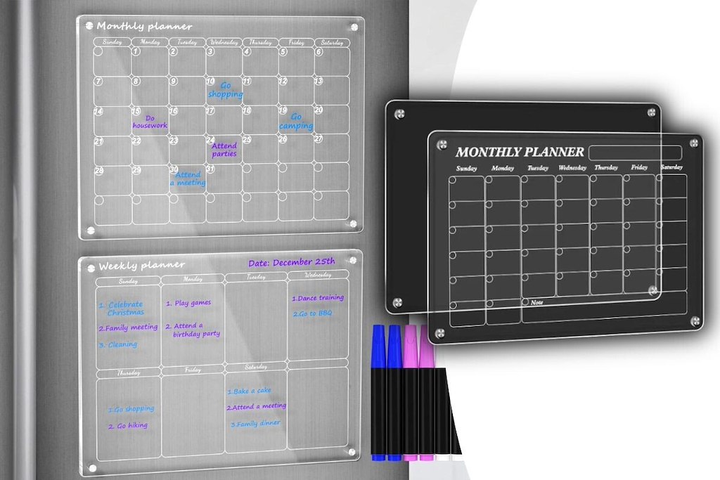 Magnetski kalendar za suvo brisanje za frižider MagneticCalendar Odlična ponuda