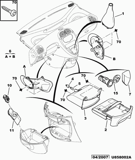 UTICNICA 12V 822755