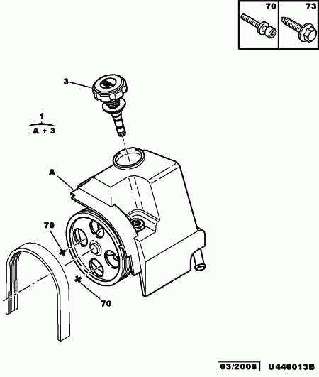 servo pumpa 4007LC