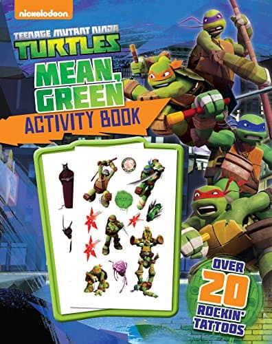 Teenage Mutant Ninja Turtles: Mean Green Activity Book