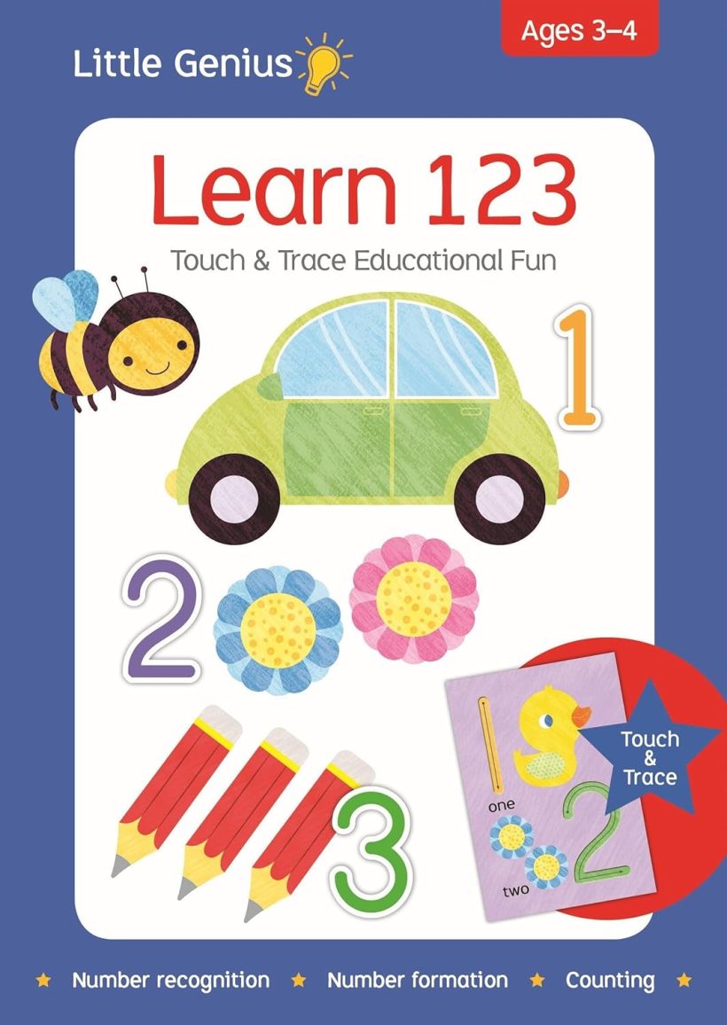 Learn 123 Touch & Trace Flashcards
