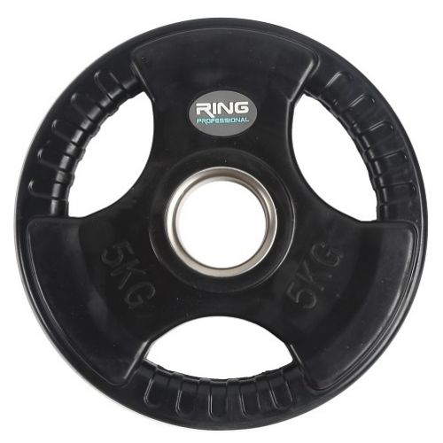 RING Olimpijski tegovi gumirani 2x5 kg-RX WP015-5 (Rasprodato!)