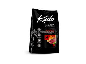 Kudo Low Grain hrana za pse - Red Meat and Vegetables MINI ADULT 12kg