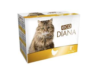 Eco DIANA sos za mačke - piletina 12x100g