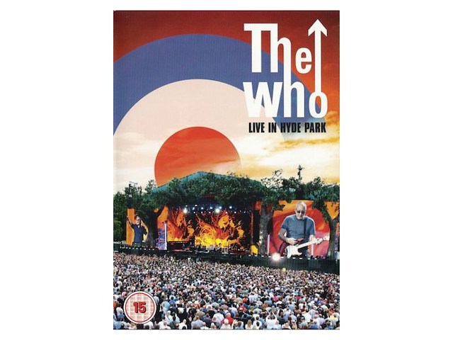 Live In Hyde Park, The Who, DVD