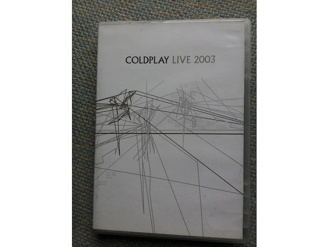 Coldplay live 2003 DVD + CD