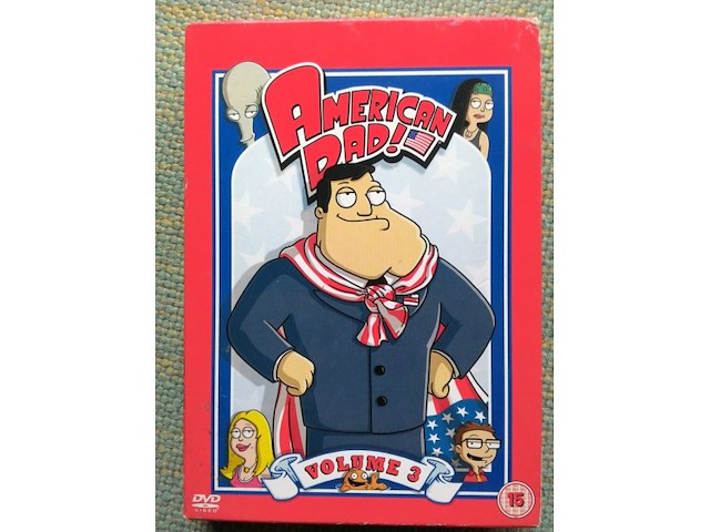 American dad Volume 3 - 3 x DVD