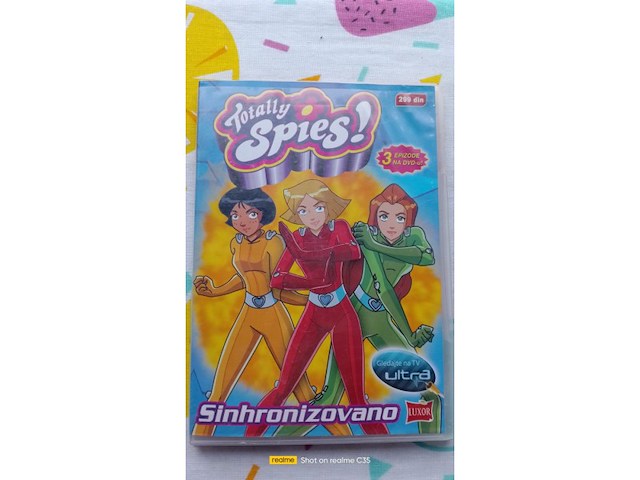 DVD CRTANI FILM - TOTALLY SPIES 01