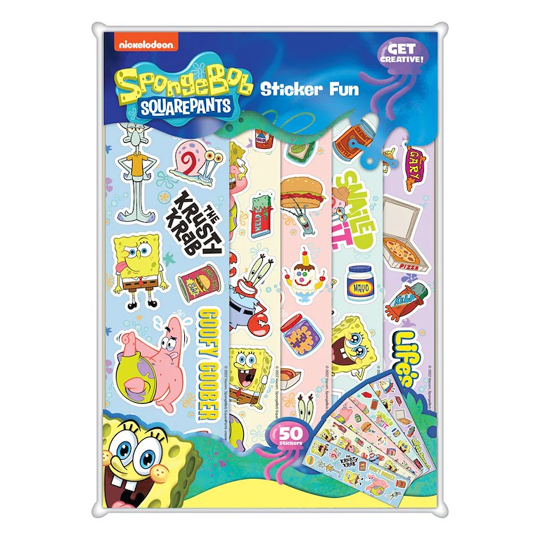 Sponge Bob Sticker Fun