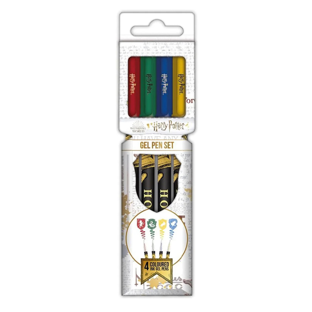 Harry Potter - Gel Pens Colourful Crest