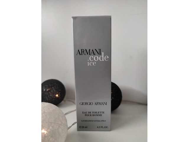 Armani Code Ice muški parfem 20 ml