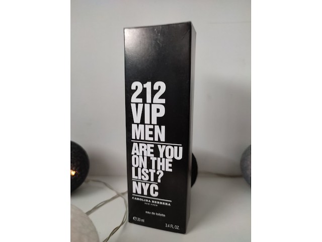 212 Vip Men Carolina Herrera muški parfem 20 ml